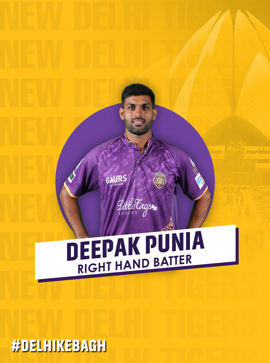 New Delhi Tigers - Competing in the DPLT20